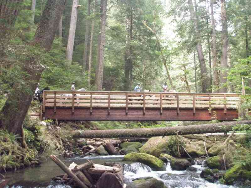 NWHikers.net - View topic - Lower Big Quilcene trail bridges - ceremony ...